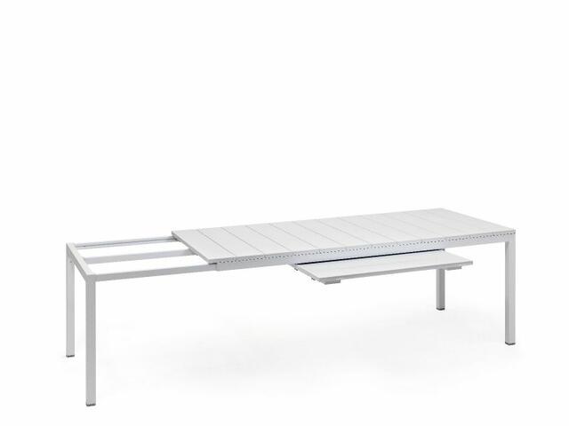 Nardi White Rio 210cm Extendable Table (8-10) | IndalOcio