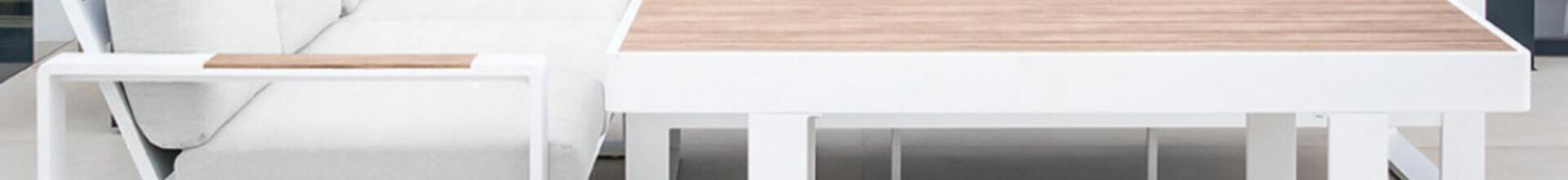 Majestic Kuba Aluminium Corner Sofa Set | IndalOcio