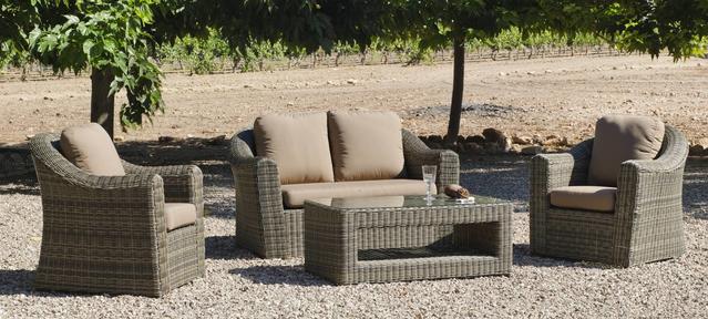 Hevea Amanda 2 Seater Sofa Set | IndalOcio