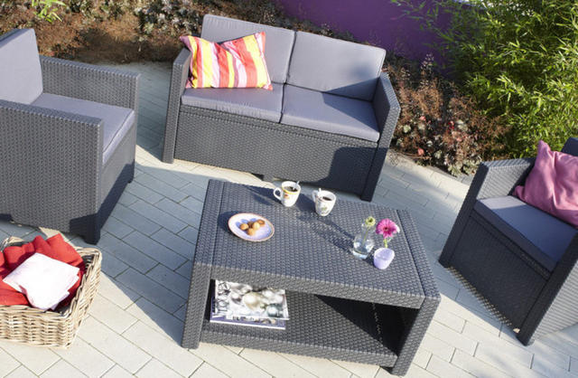 Allibert Monaco Lounge Sofa Set | IndalOcio